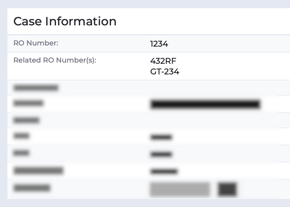 Related RO Numbers – DMS and DBS Integrations