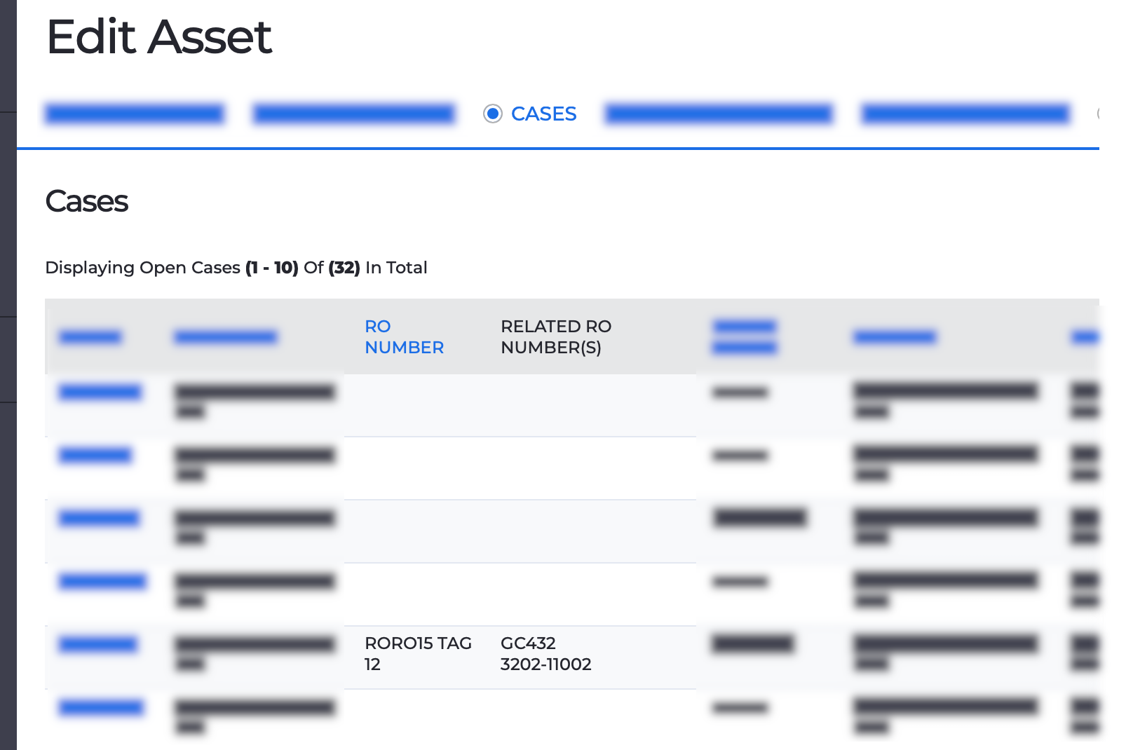 Related RO Numbers – DMS and DBS Integrations